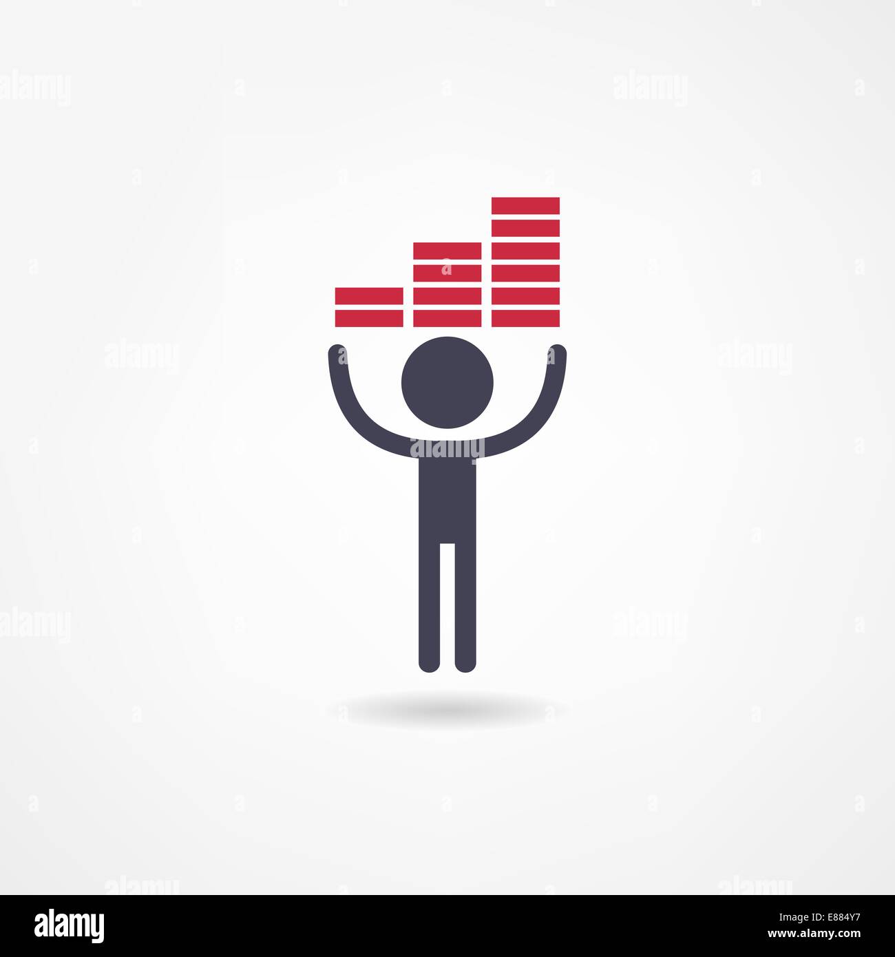 Income icon hi-res stock photography and images - Alamy