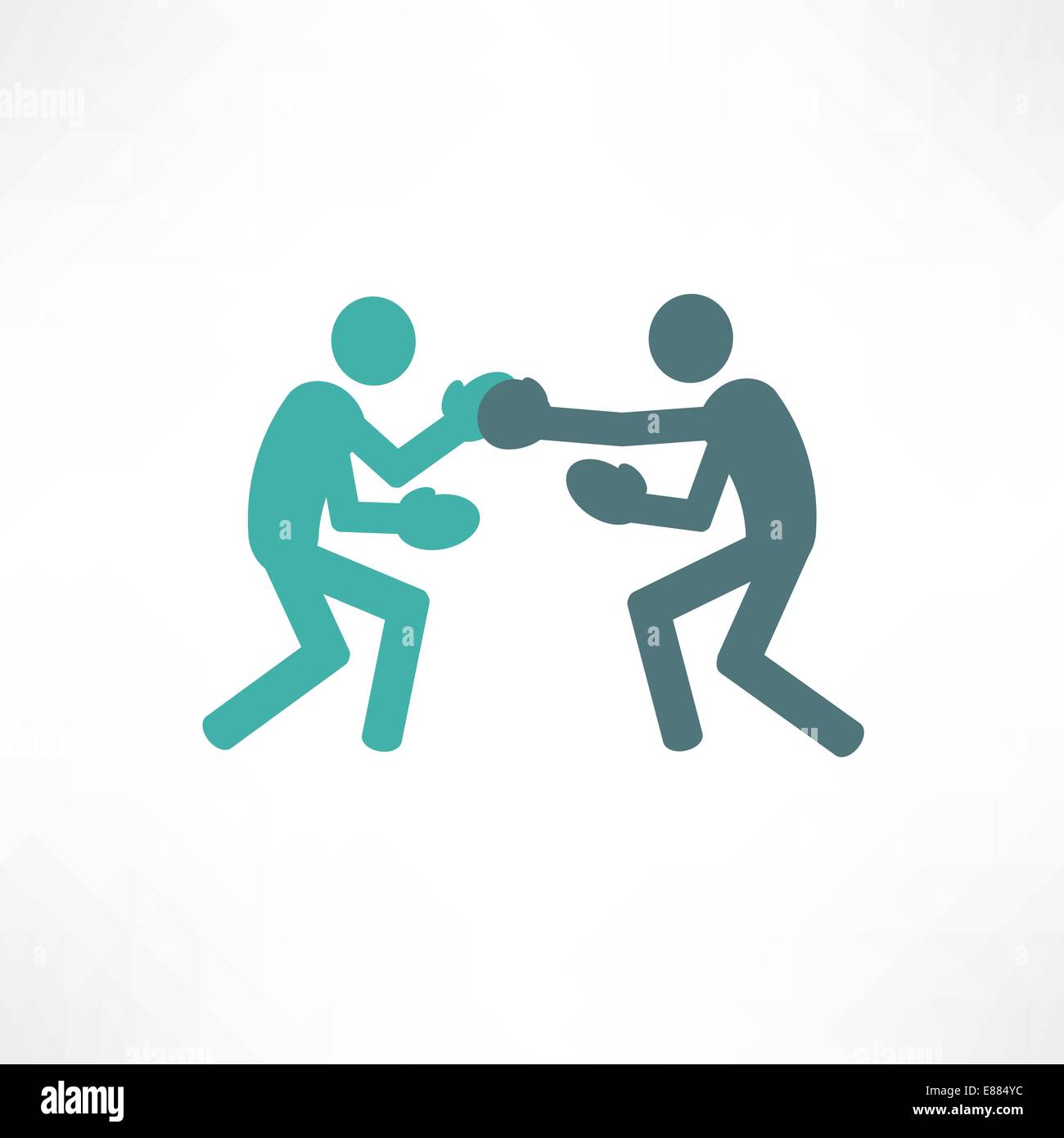 Shadow stance Stock Vector Images - Alamy