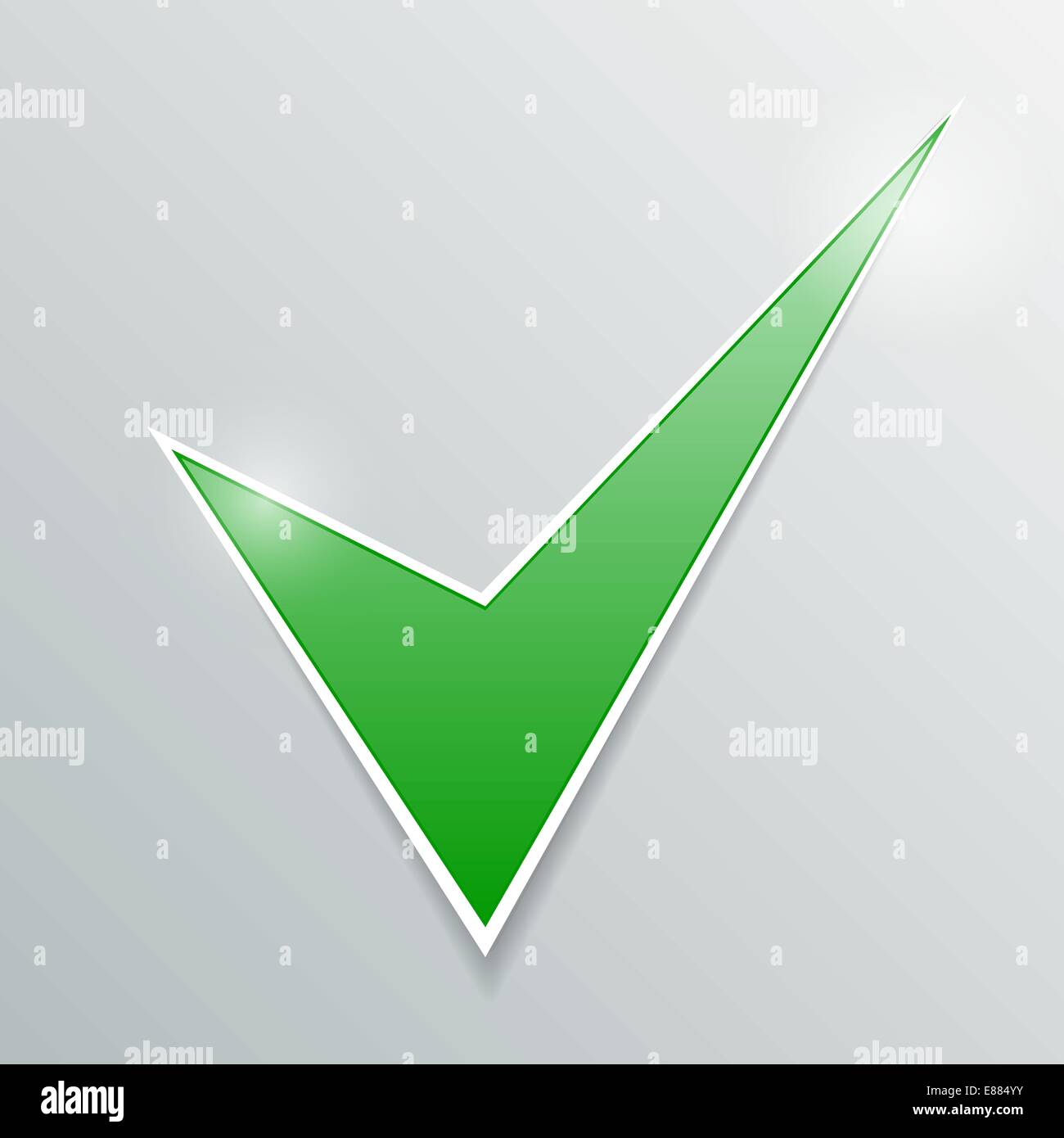 Black check mark symbol Stock Vector Images - Alamy