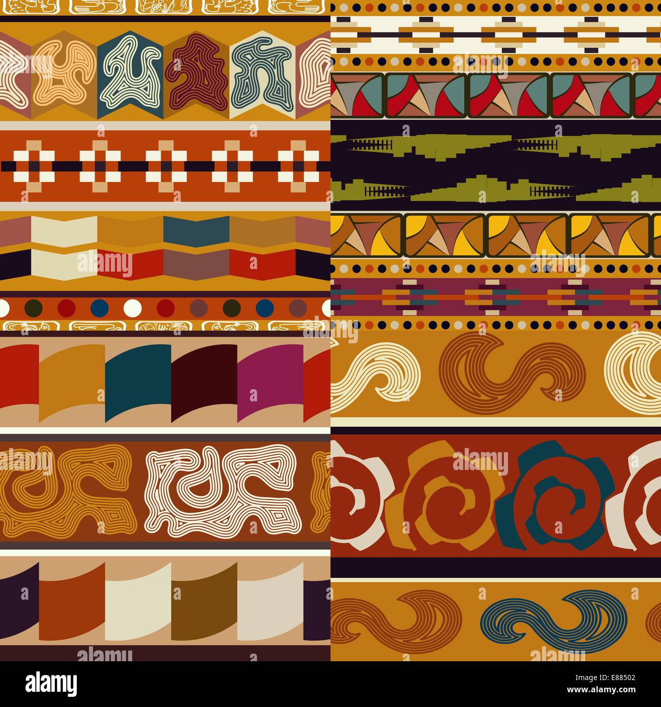 Ethno graphic Stock Vector Images - Alamy