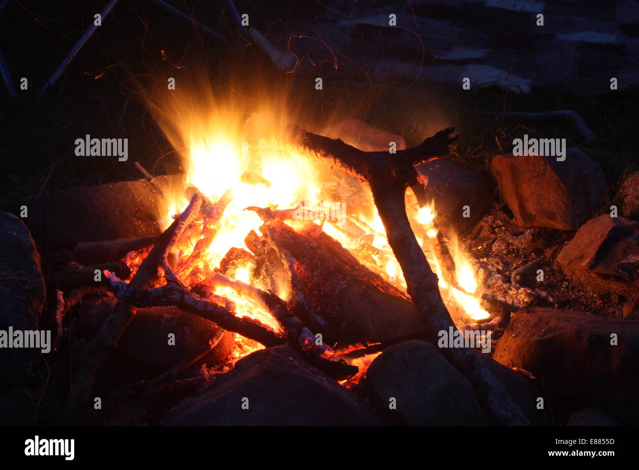 Fire glowing hi-res stock photography and images - Alamy