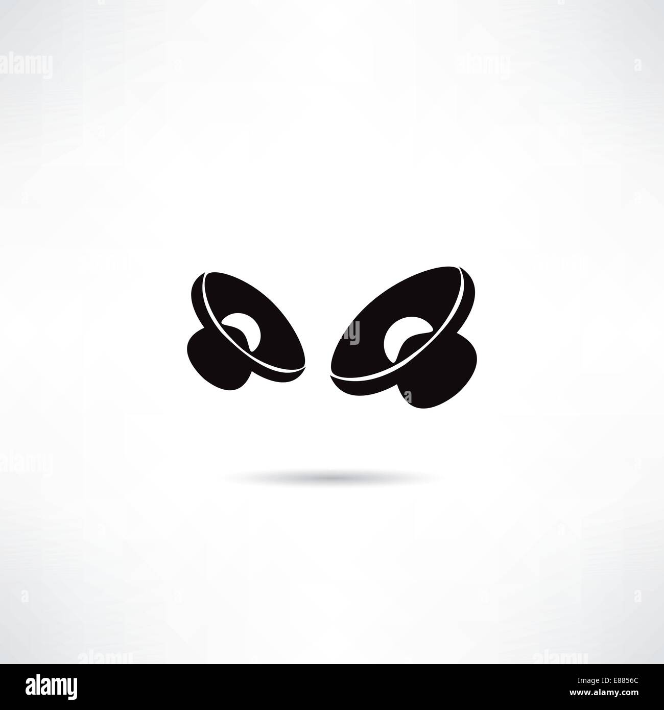 Silhouettes sound Stock Vector Images - Alamy