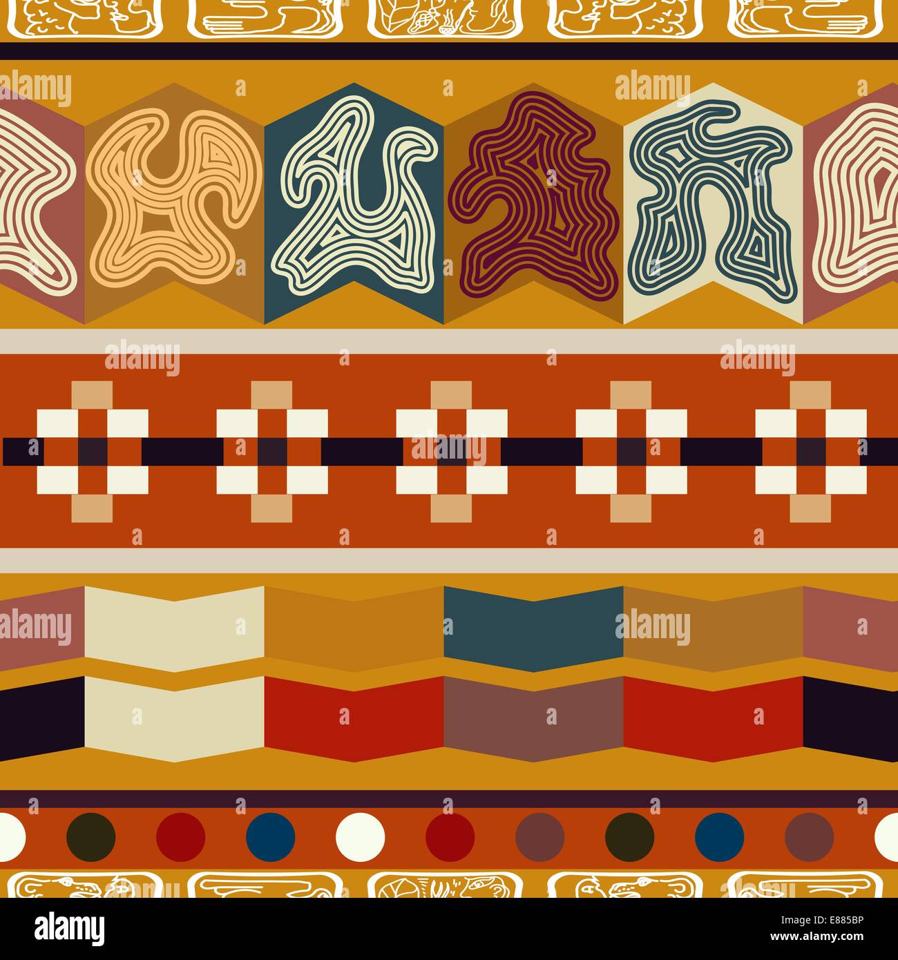 Indian ethnic seamless texture Stock Vector Image & Art - Alamy