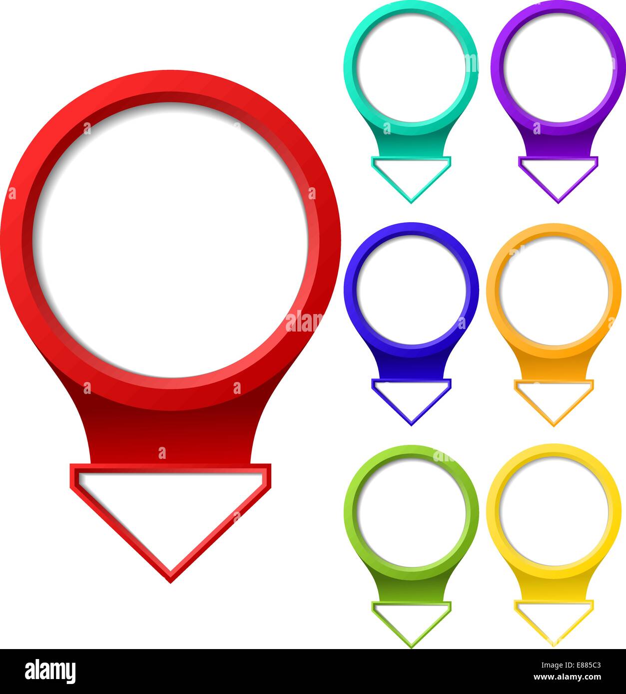 Color map Stock Vector Images - Alamy