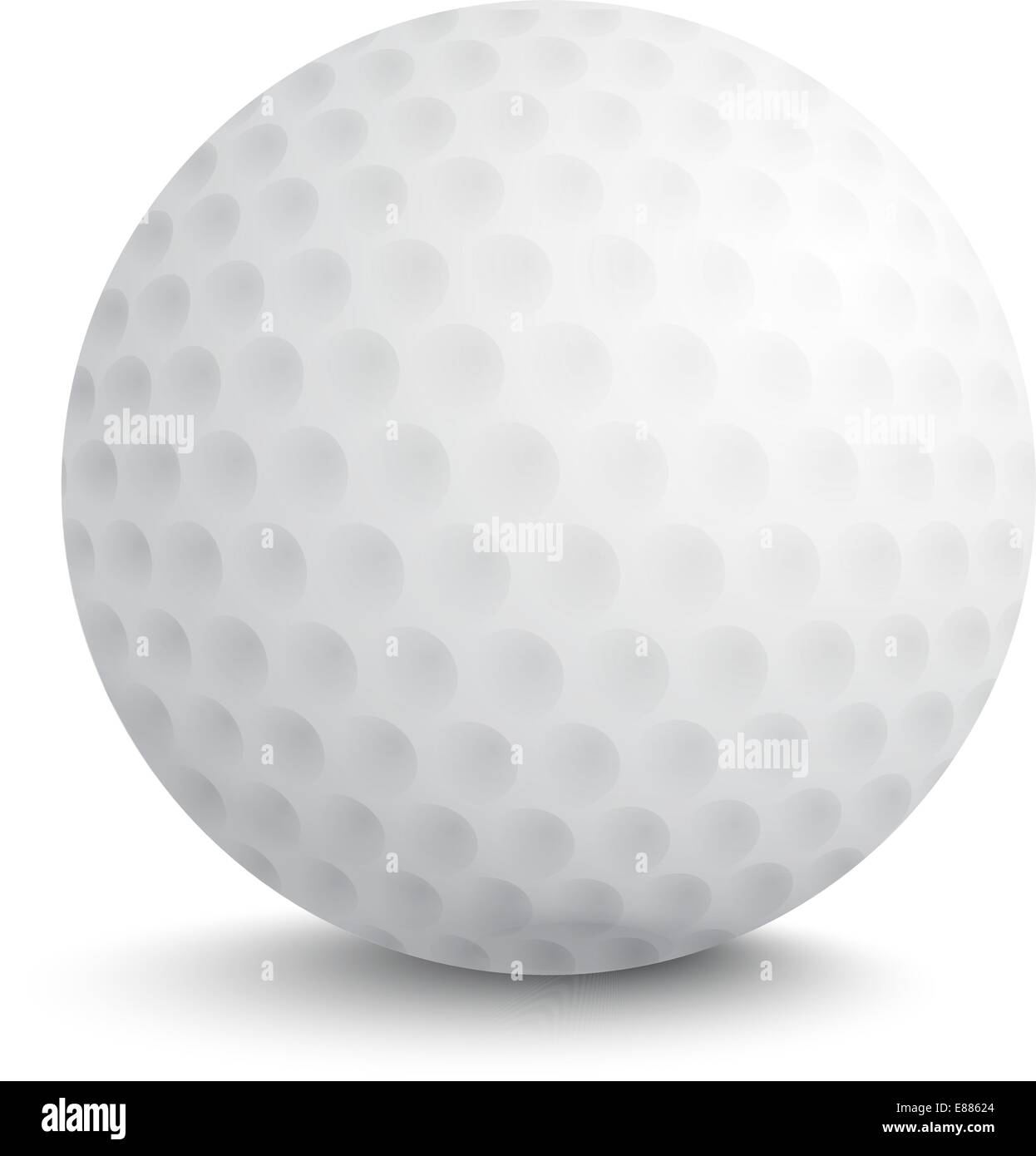 Ball for golf Stock Vector Image & Art - Alamy