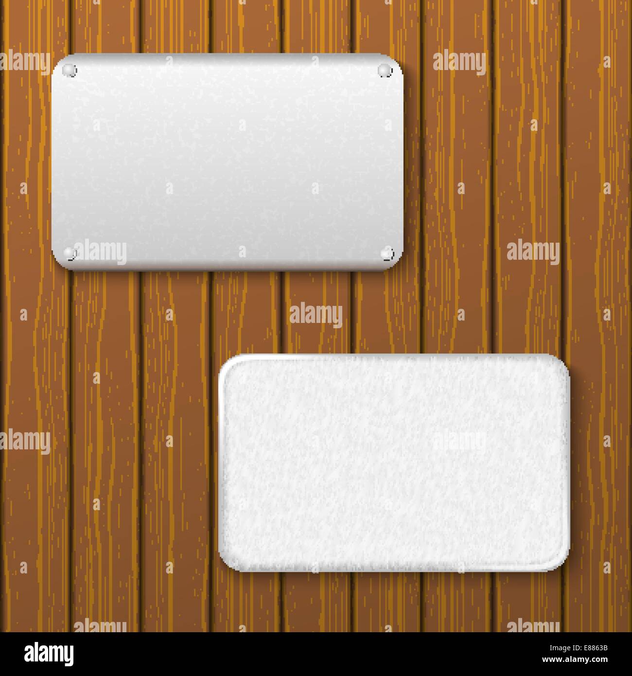 Plates on wall Stock Vector Images - Alamy
