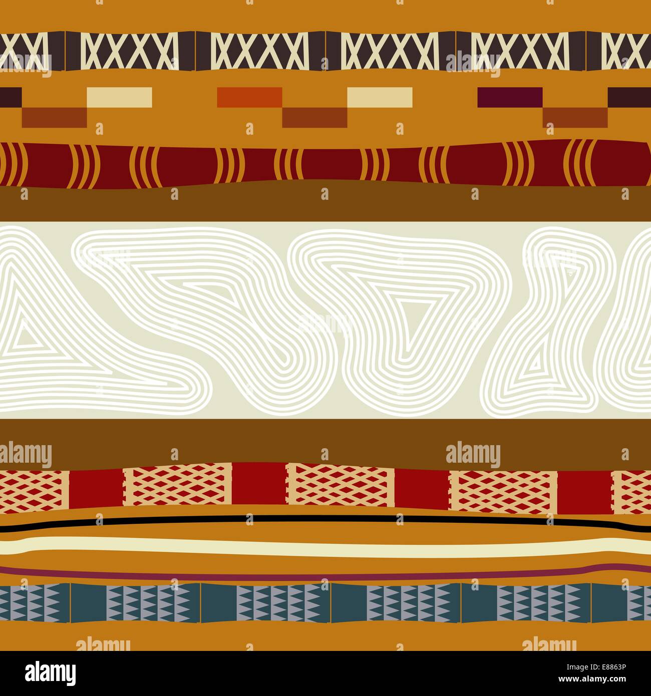 Ethnic Seamless texture Stock Vector Image & Art - Alamy