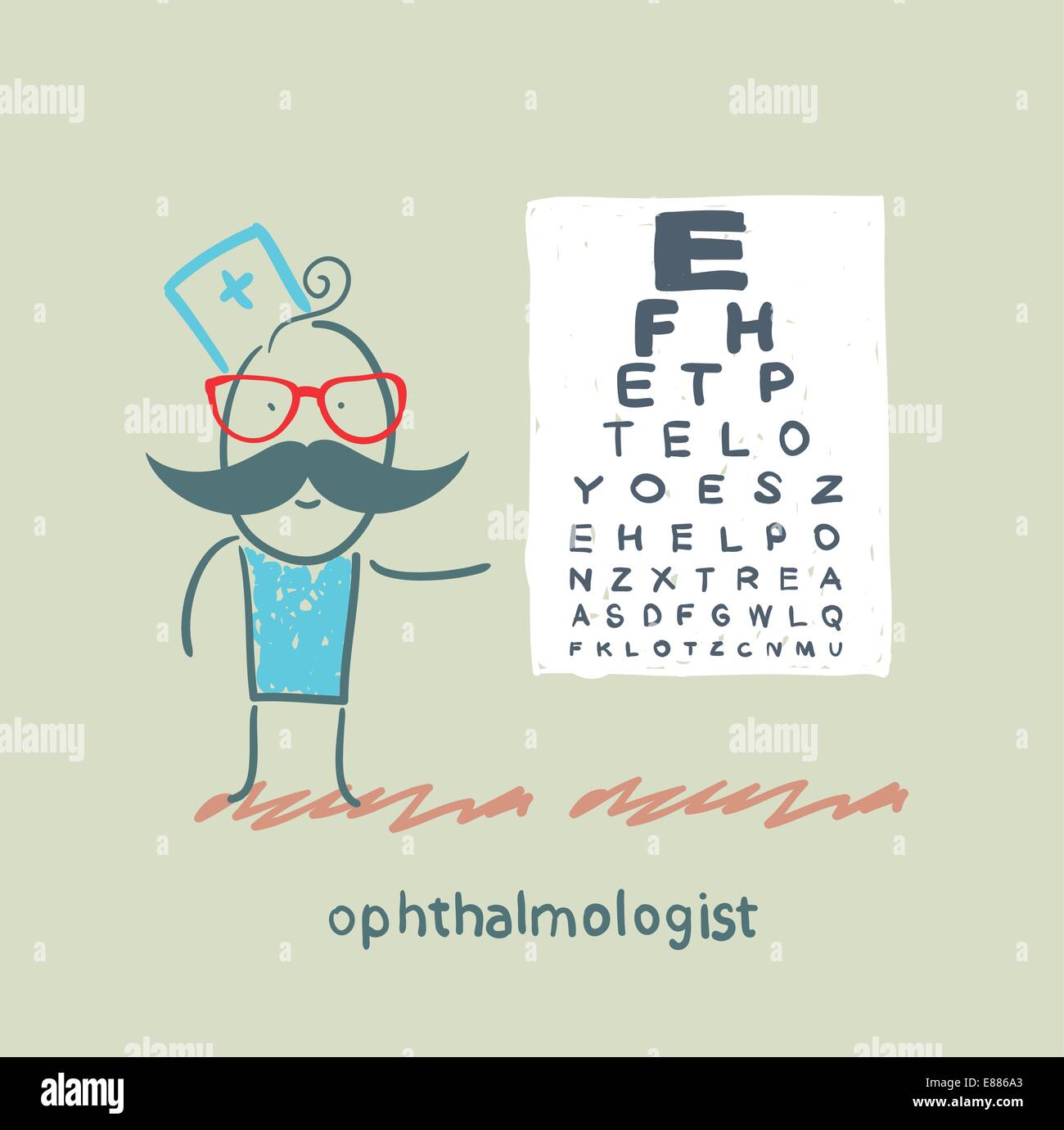 Optician letters Stock Vector Images - Alamy