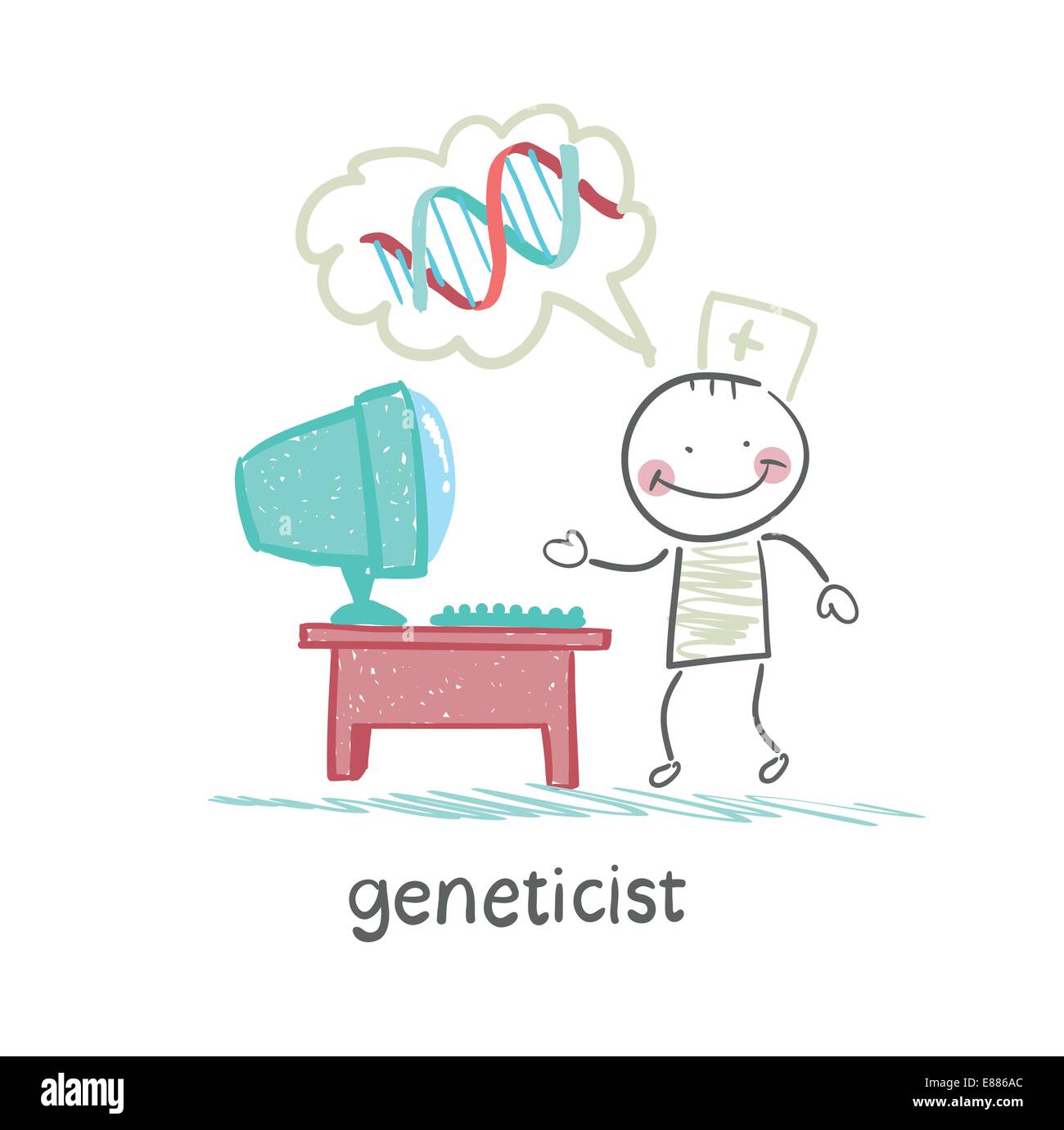 Molecular geneticist hi-res stock photography and images - Alamy