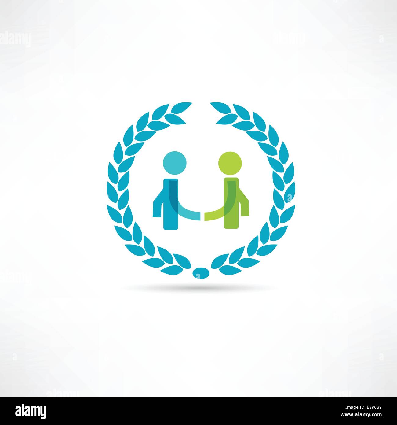 Firm handshake Stock Vector Images - Alamy