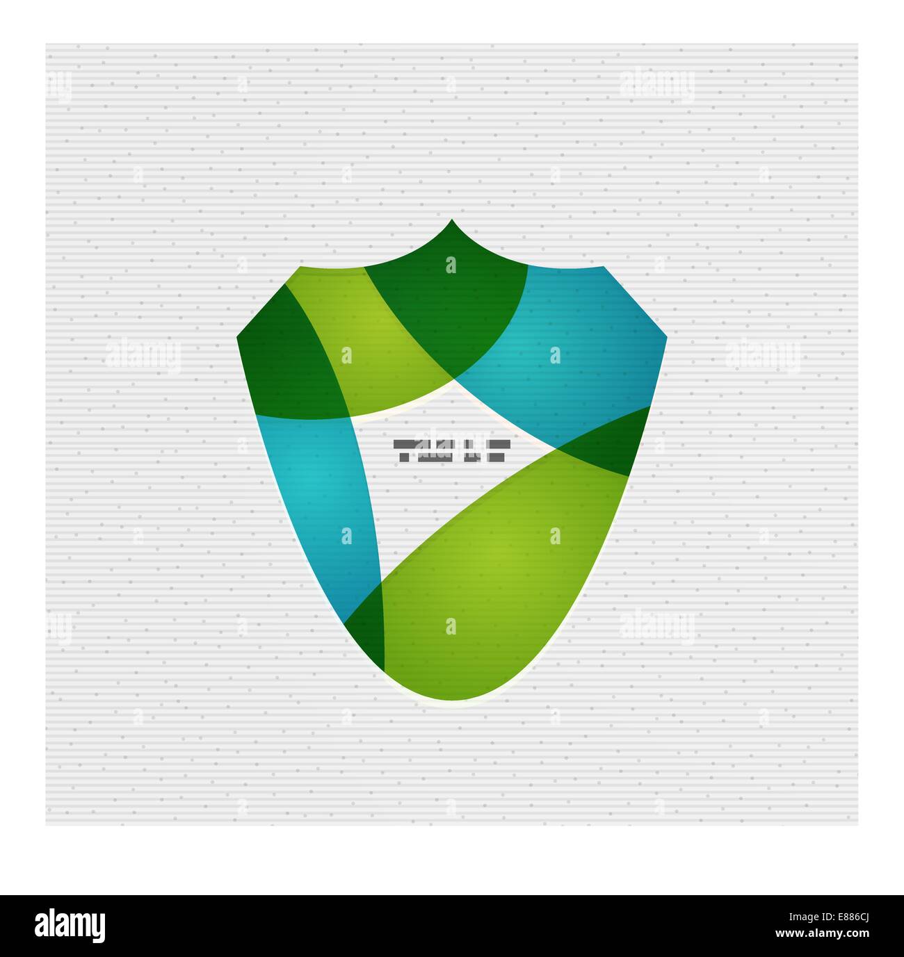 Colorful paper shield modern vector design Stock Vector Image & Art - Alamy