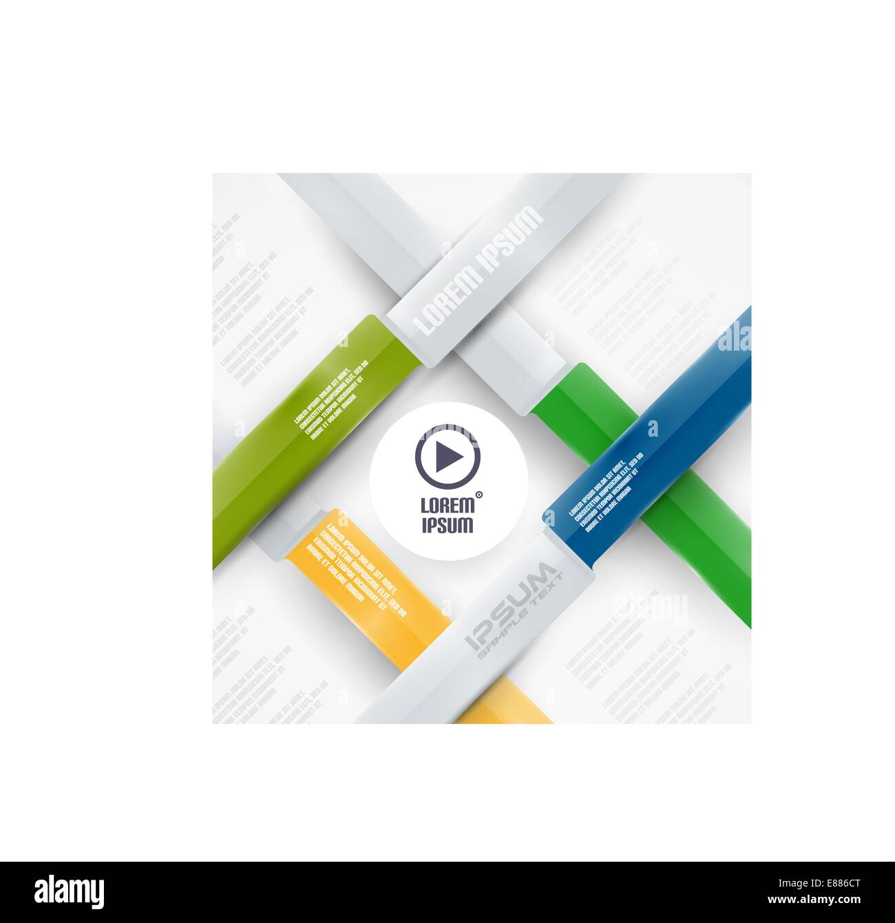 Modern business ribbon background Stock Vector Image & Art - Alamy