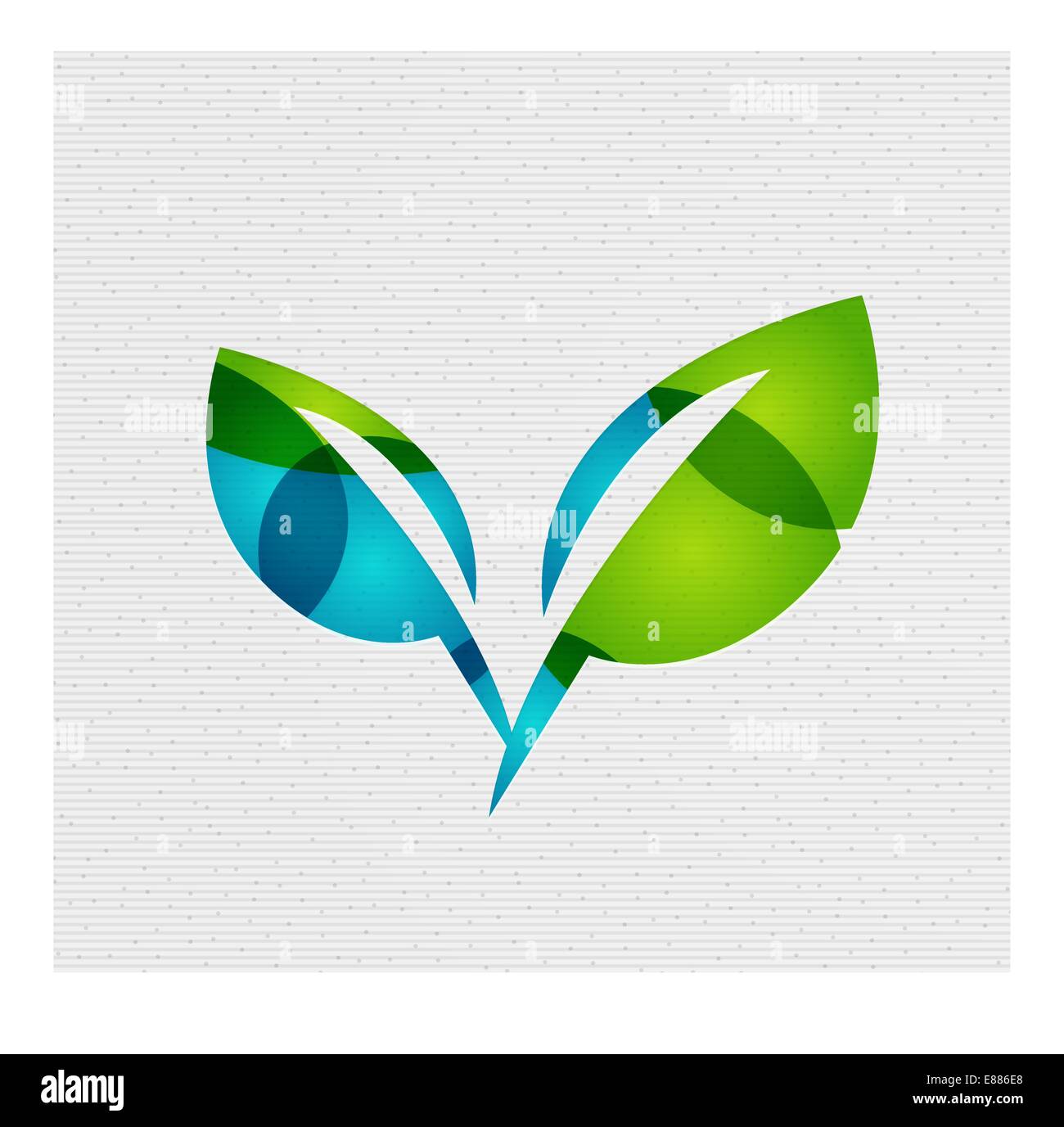 Modern paper design eco leaves vector concept Stock Vector Image & Art ...