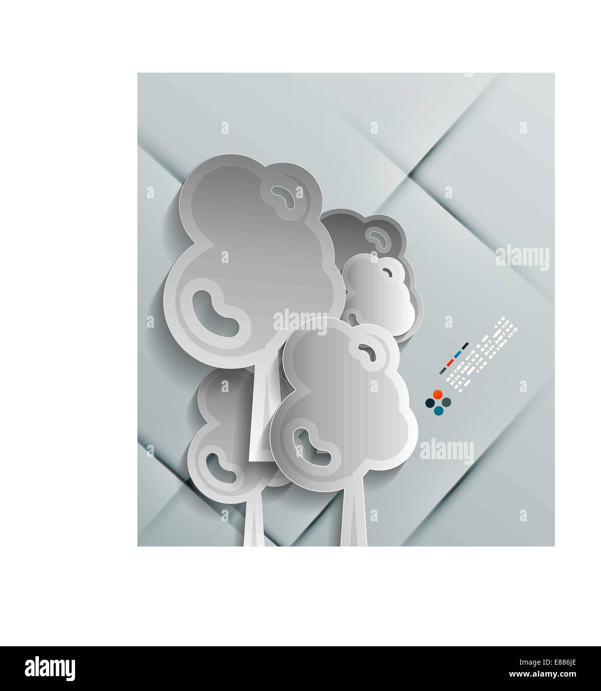 Paper tree Cut Out Stock Images & Pictures - Alamy