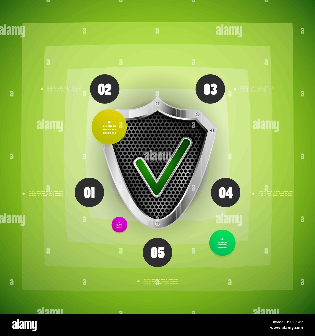 option steps vector template Stock Vector Image & Art - Alamy