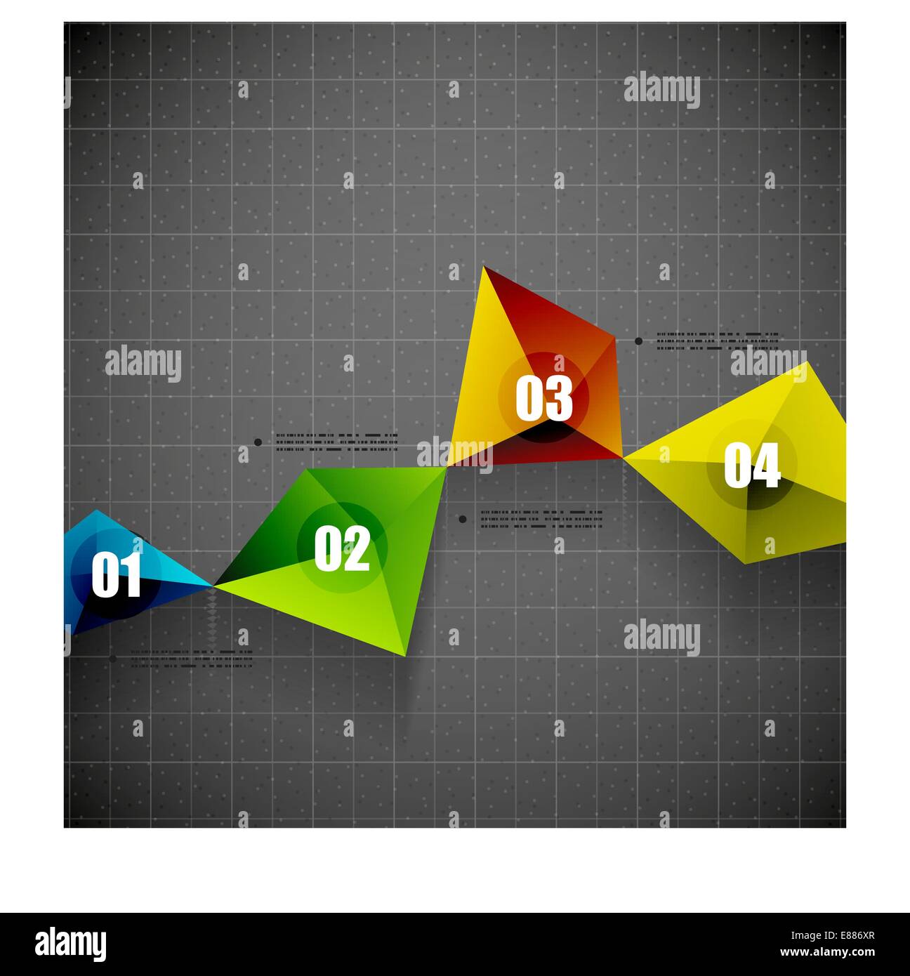 Modern vector geometrical shape template Stock Vector Image & Art - Alamy