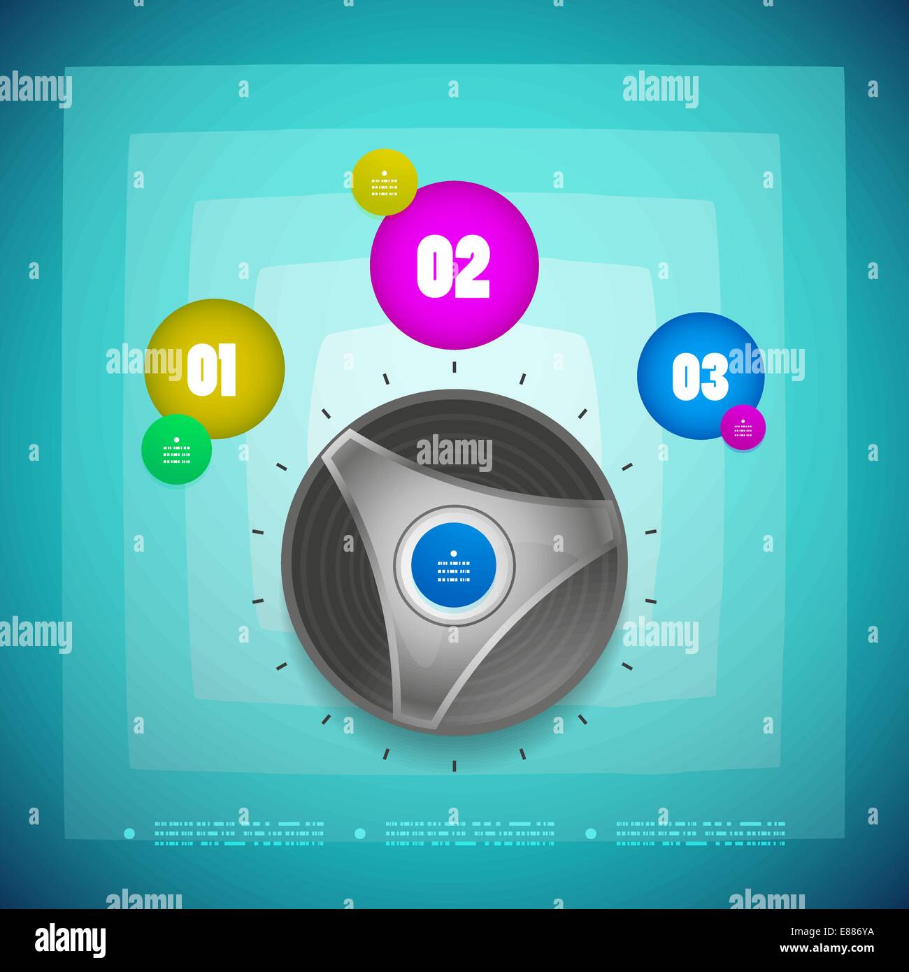 Knob option switch modern vector template Stock Vector Image & Art - Alamy