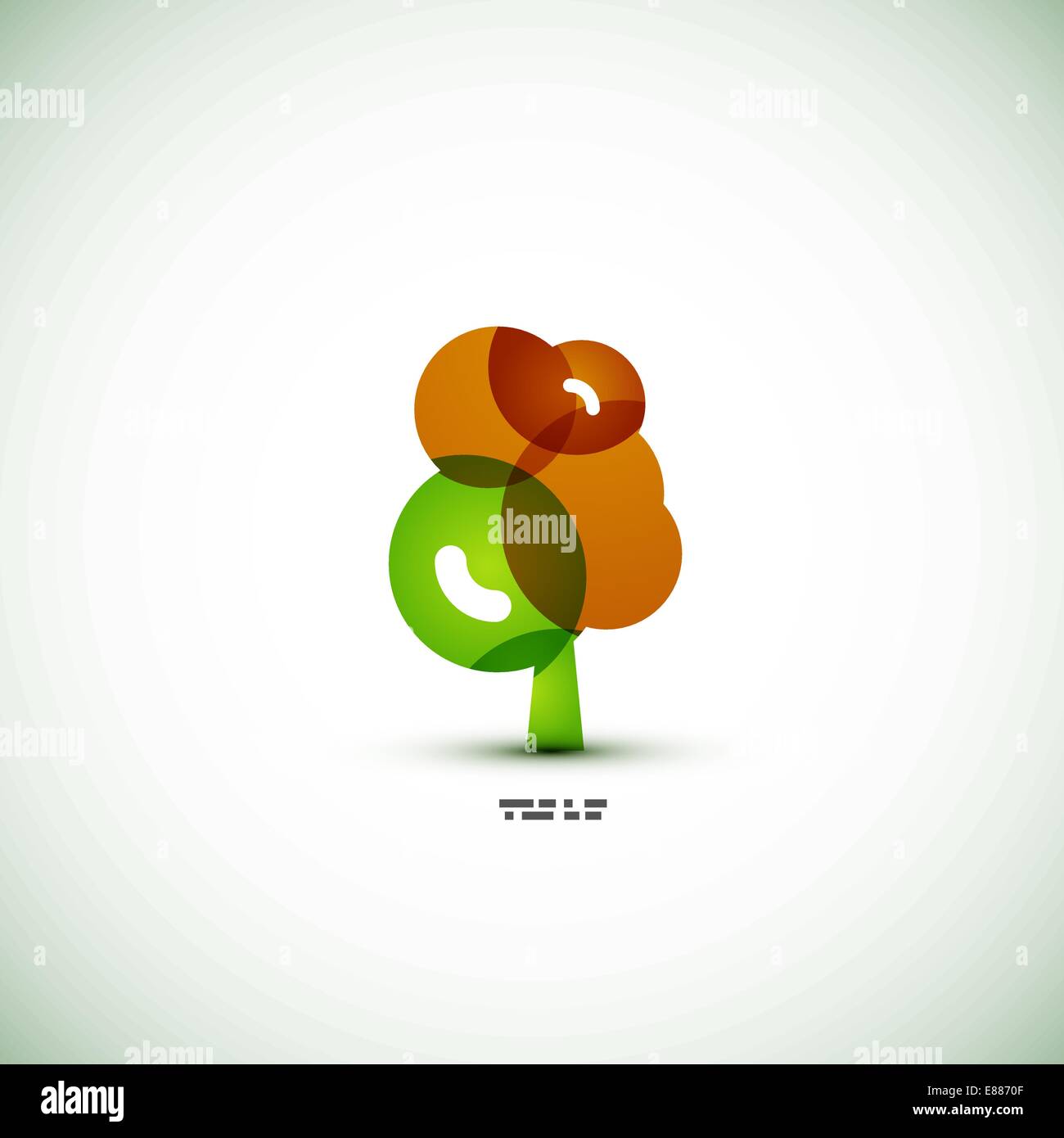 Eco green tree concept Stock Vector Image & Art - Alamy