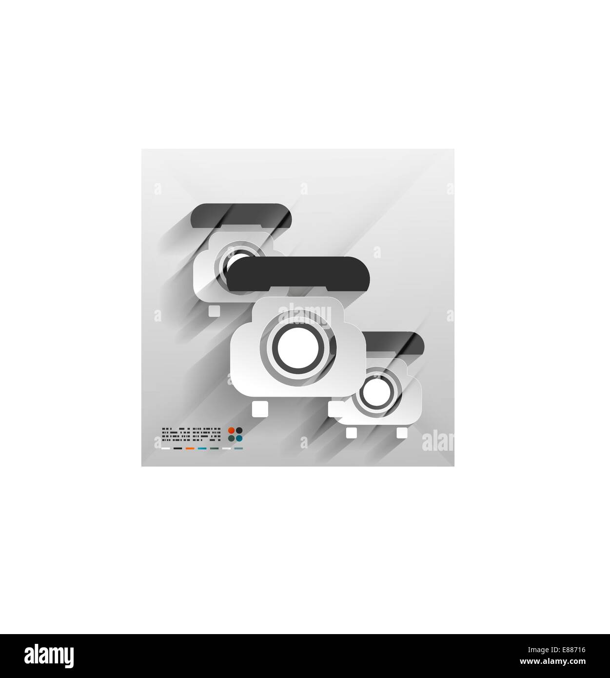 Profile paper Stock Vector Images - Alamy