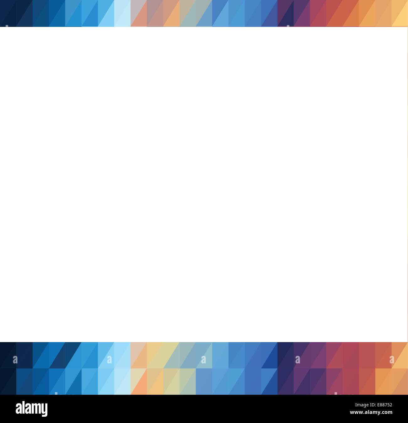 blank banner over colorful background Stock Vector Image & Art - Alamy
