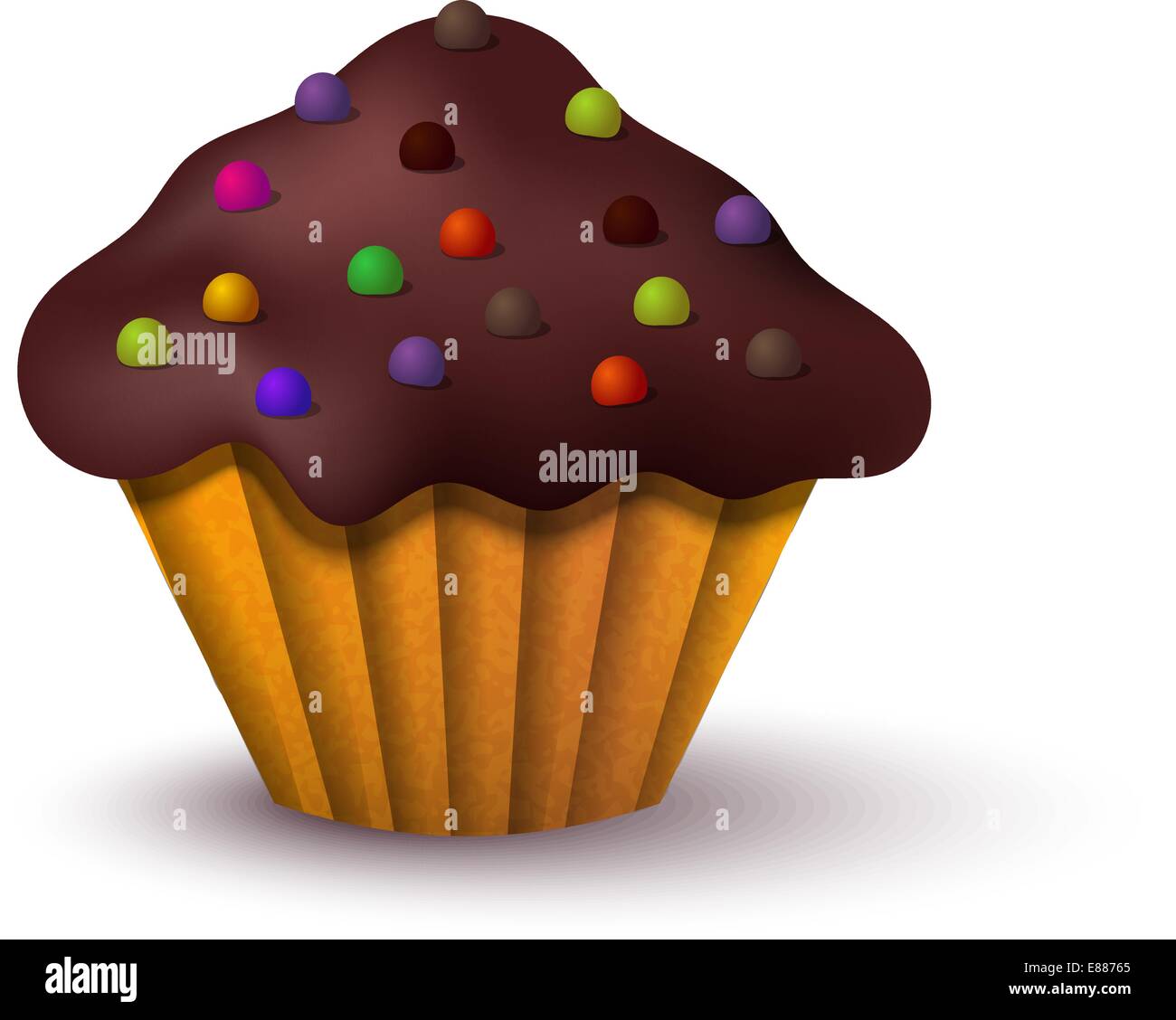 Realistic illustration of cake Stock Vector Image & Art - Alamy