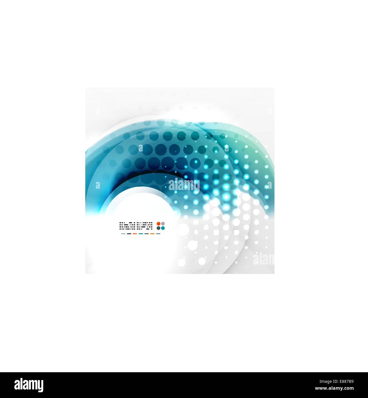 Abstract blue swirl design Stock Vector Image & Art - Alamy