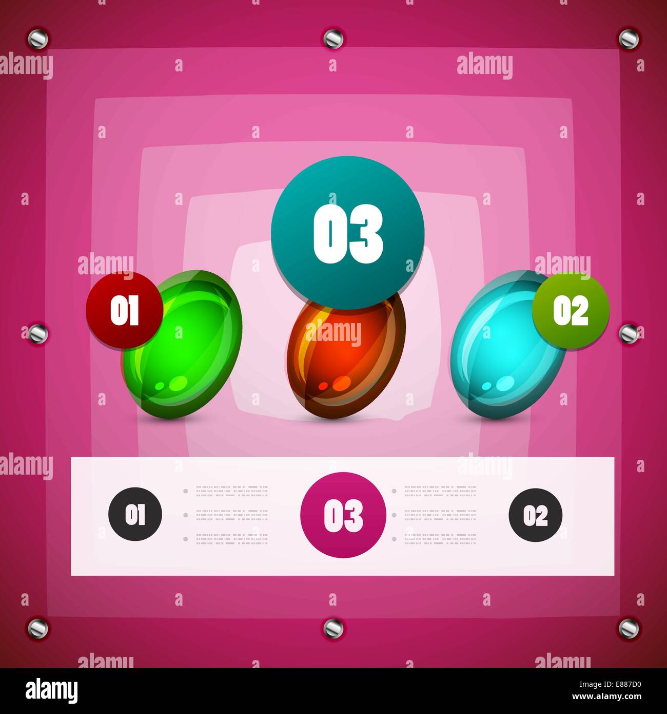 Options steps modern vector design template Stock Vector Image & Art ...