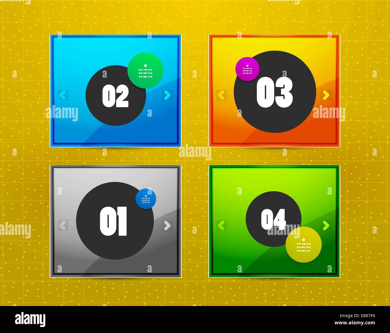 Ad screen vector option banner Stock Vector Image & Art - Alamy