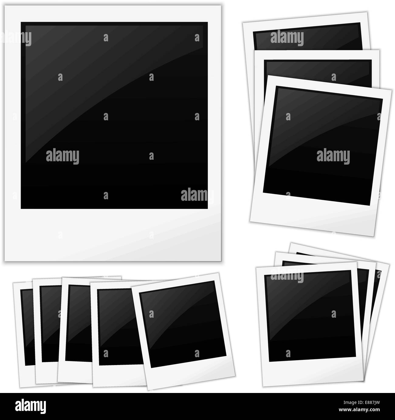 Set of photos Stock Vector Image & Art - Alamy