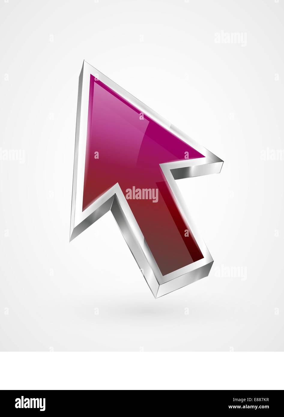 Vector flying abstract arrow icon Stock Vector Image & Art - Alamy