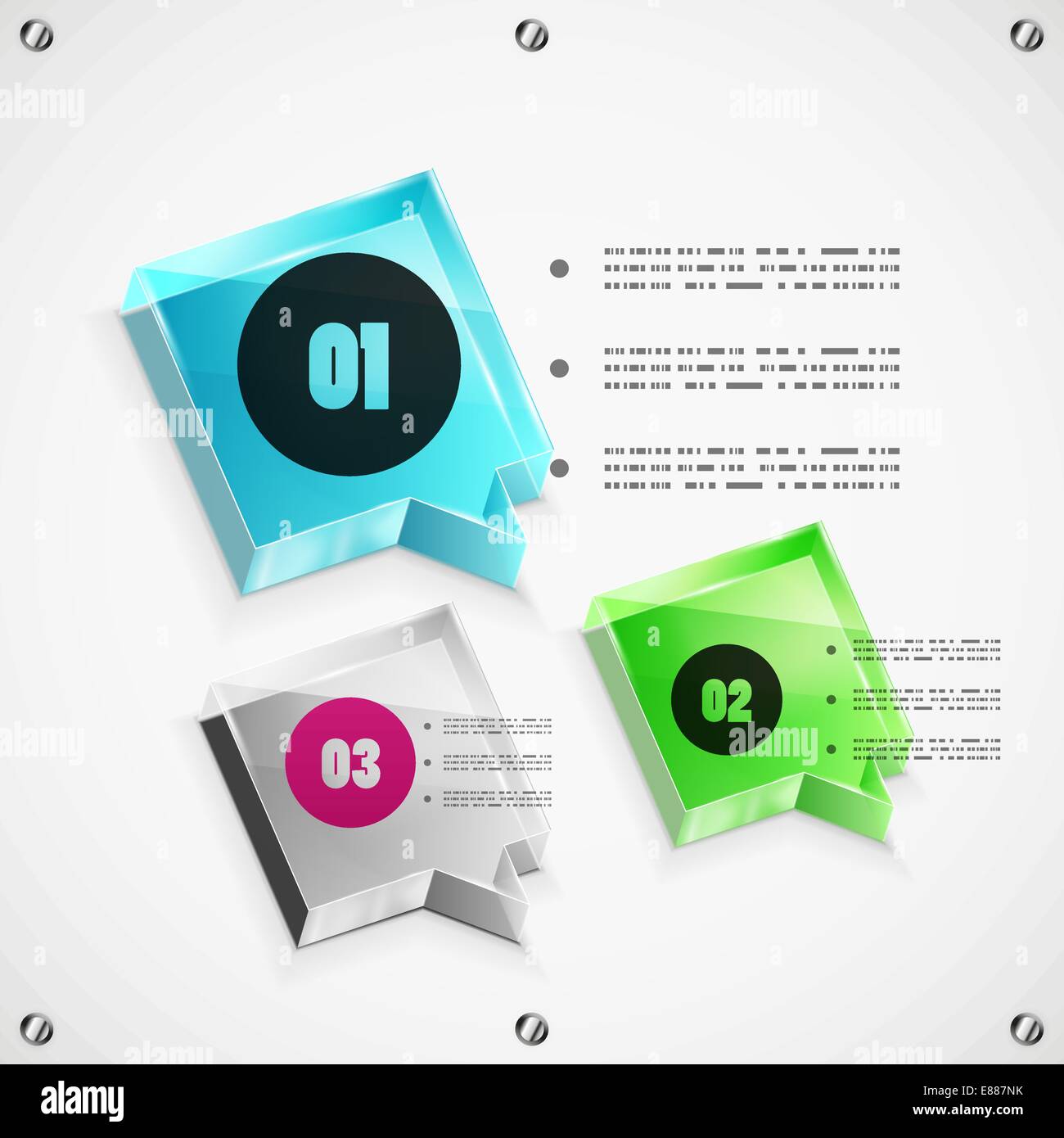 Options steps modern vector design template Stock Vector Image & Art ...