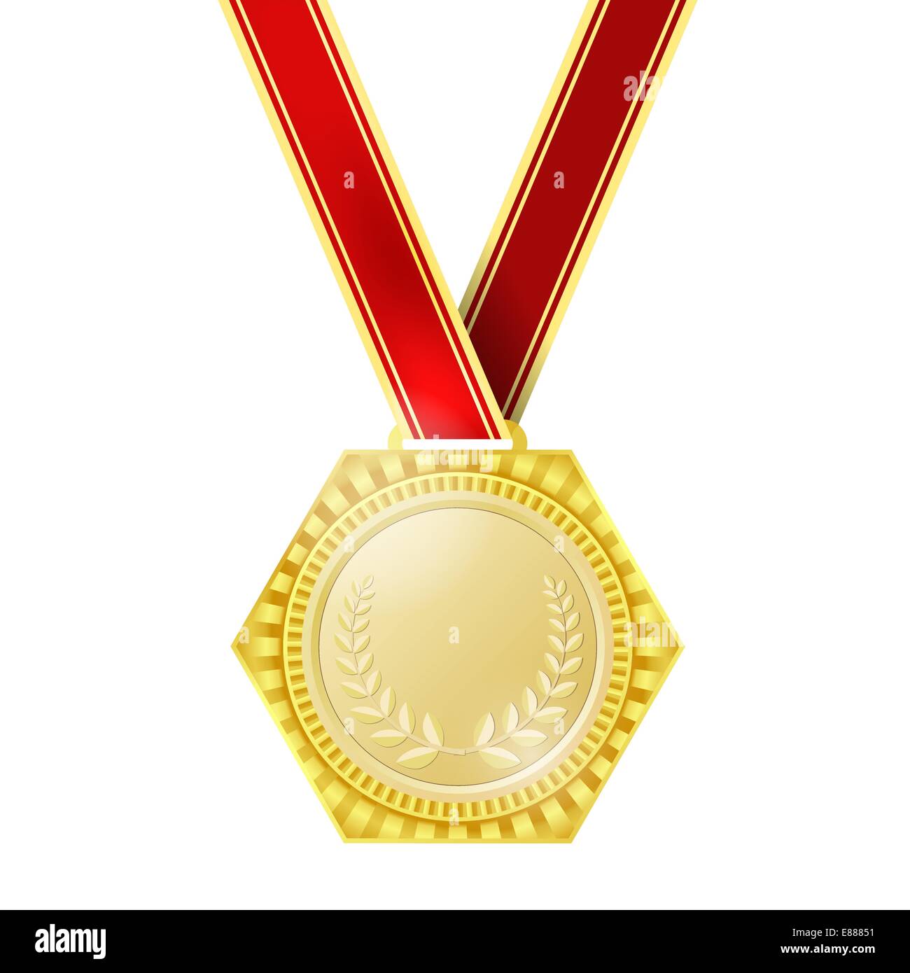 Medal for the winner - vector Stock Vector Image & Art - Alamy