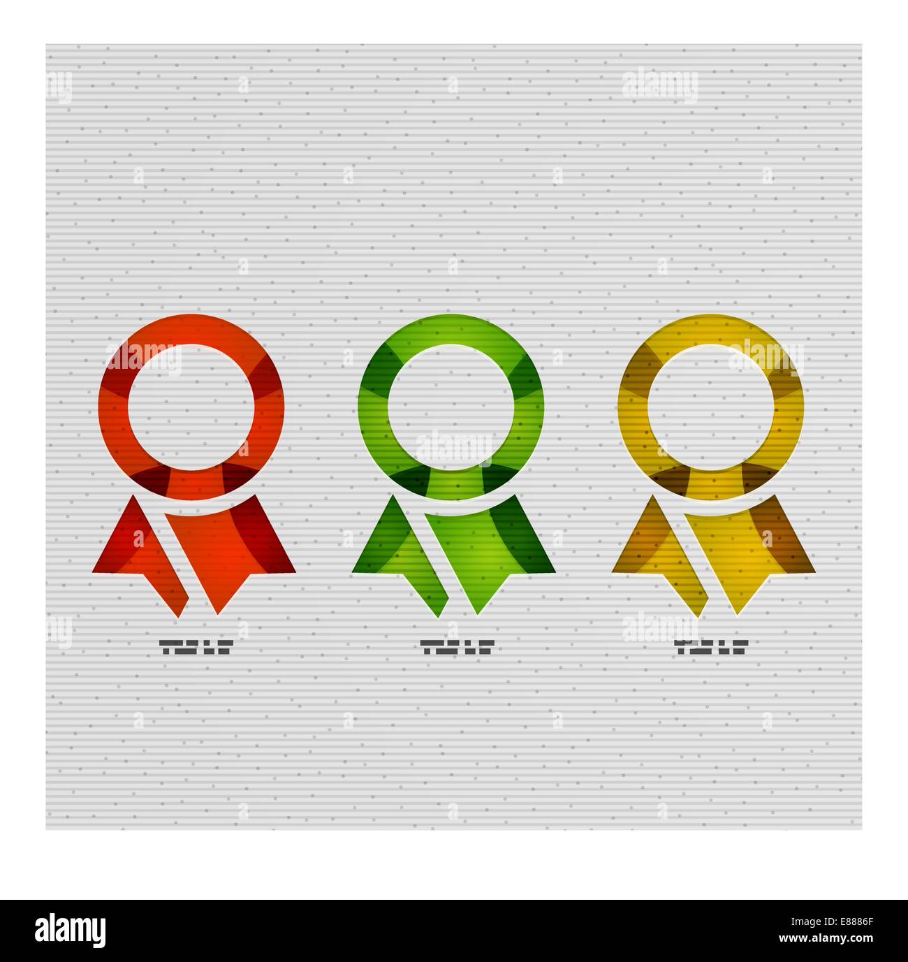 Insignia paper nodern design Stock Vector Image & Art - Alamy