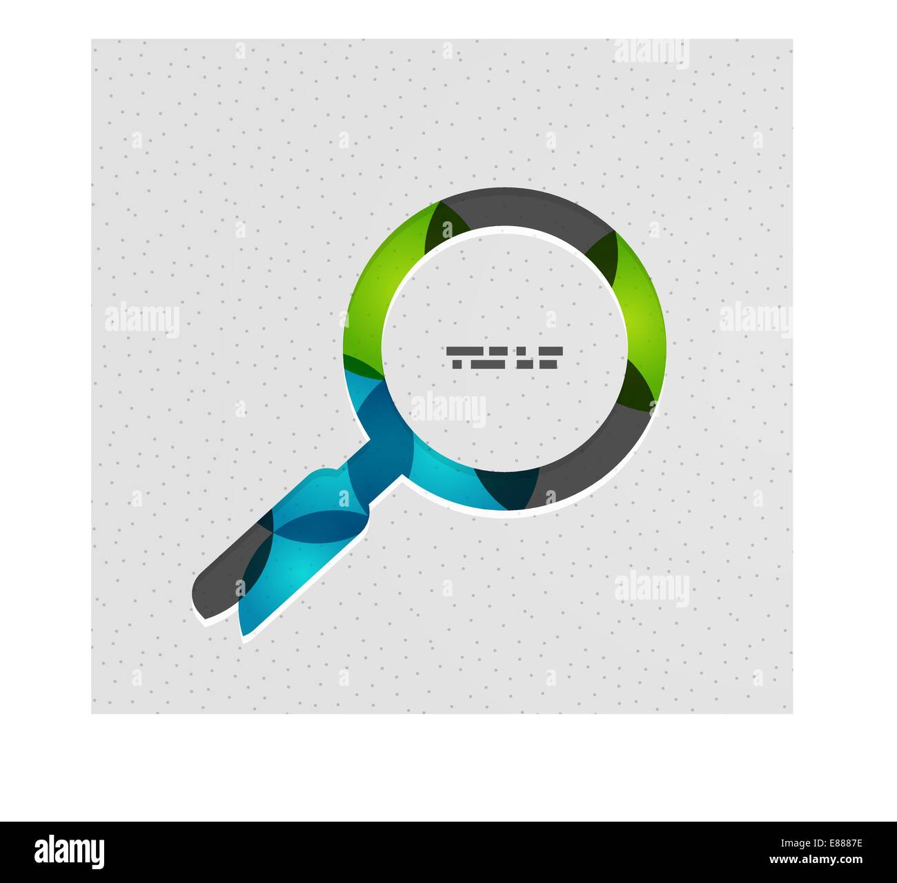 Search magnifying glass vector concept Stock Vector Image & Art - Alamy