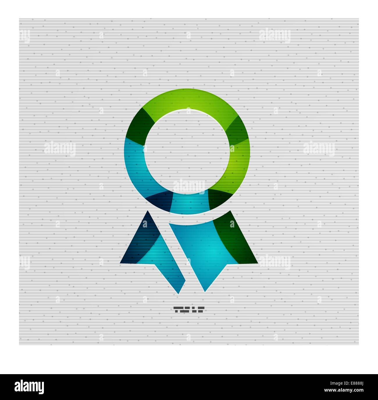 Insignia paper nodern design Stock Vector Image & Art - Alamy