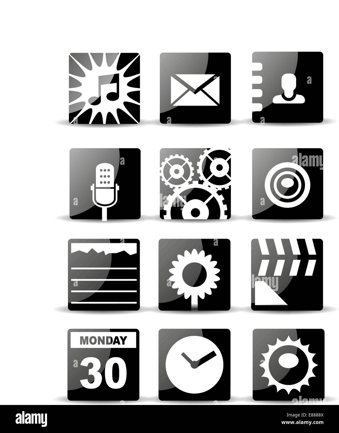 Modern weather graphics Stock Vector Images - Alamy