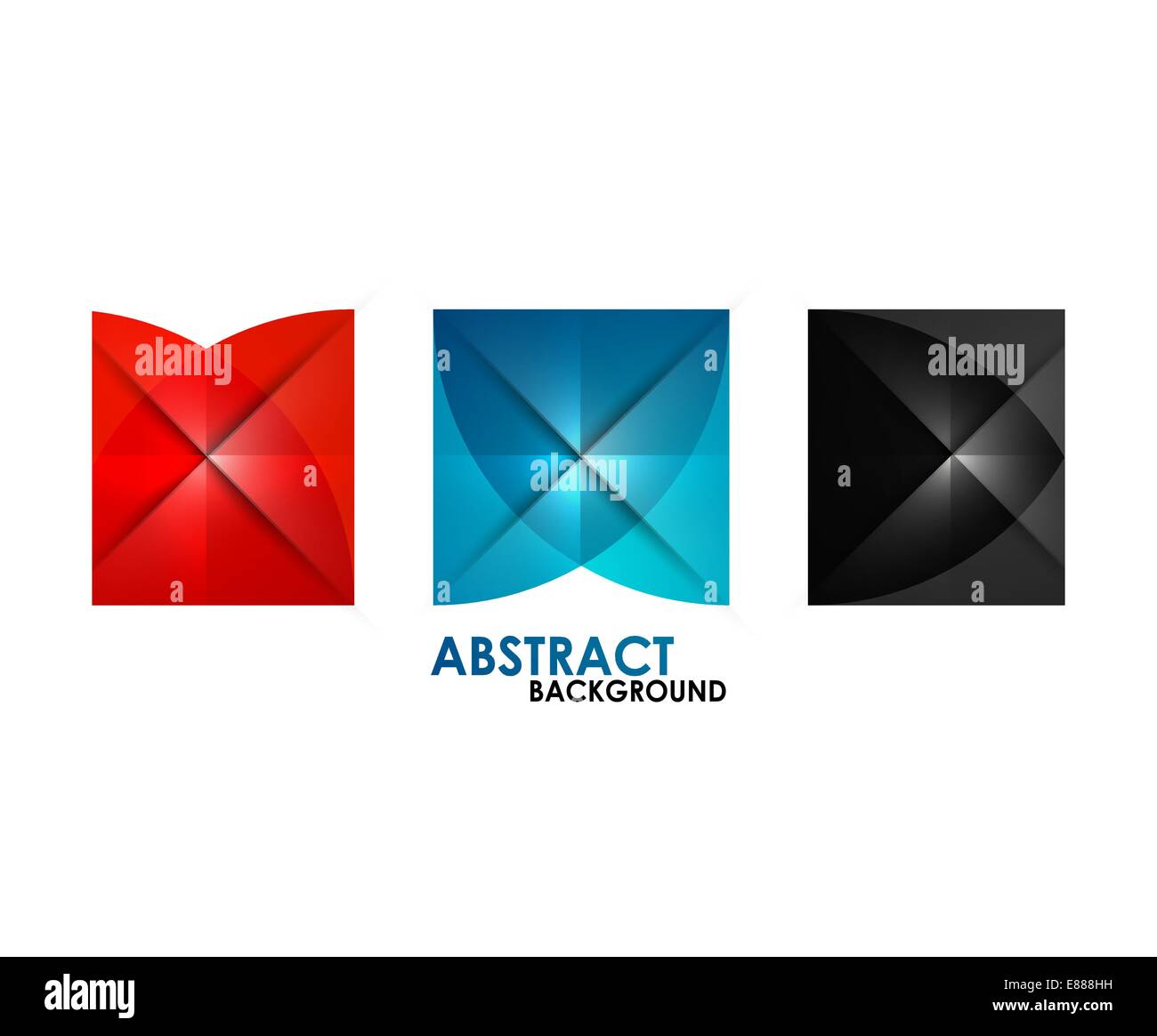 Geometrical squares modern template Stock Vector Image & Art - Alamy