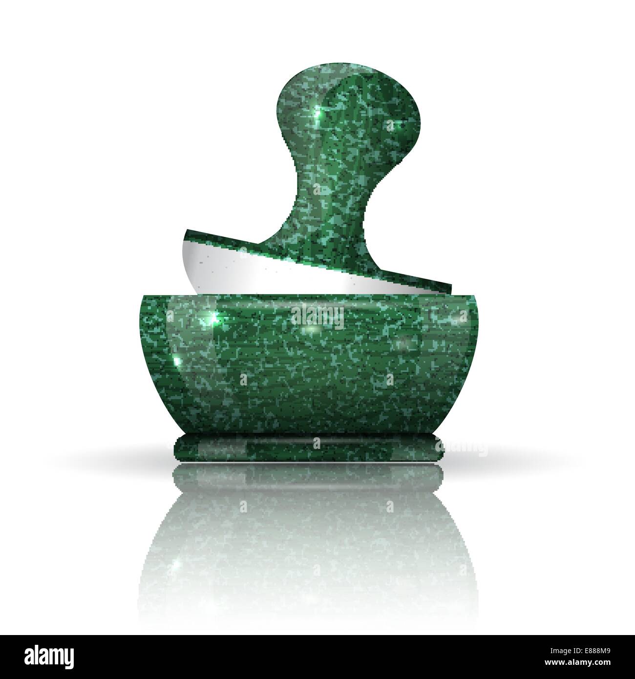 Marble mortar vector hi-res stock photography and images - Alamy