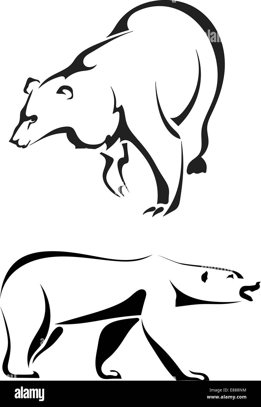 Arctic animals north on Black and White Stock Photos & Images - Alamy