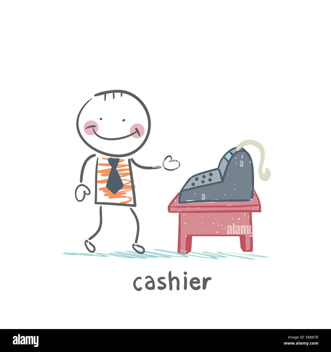 Selling workplace Cut Out Stock Images & Pictures - Alamy