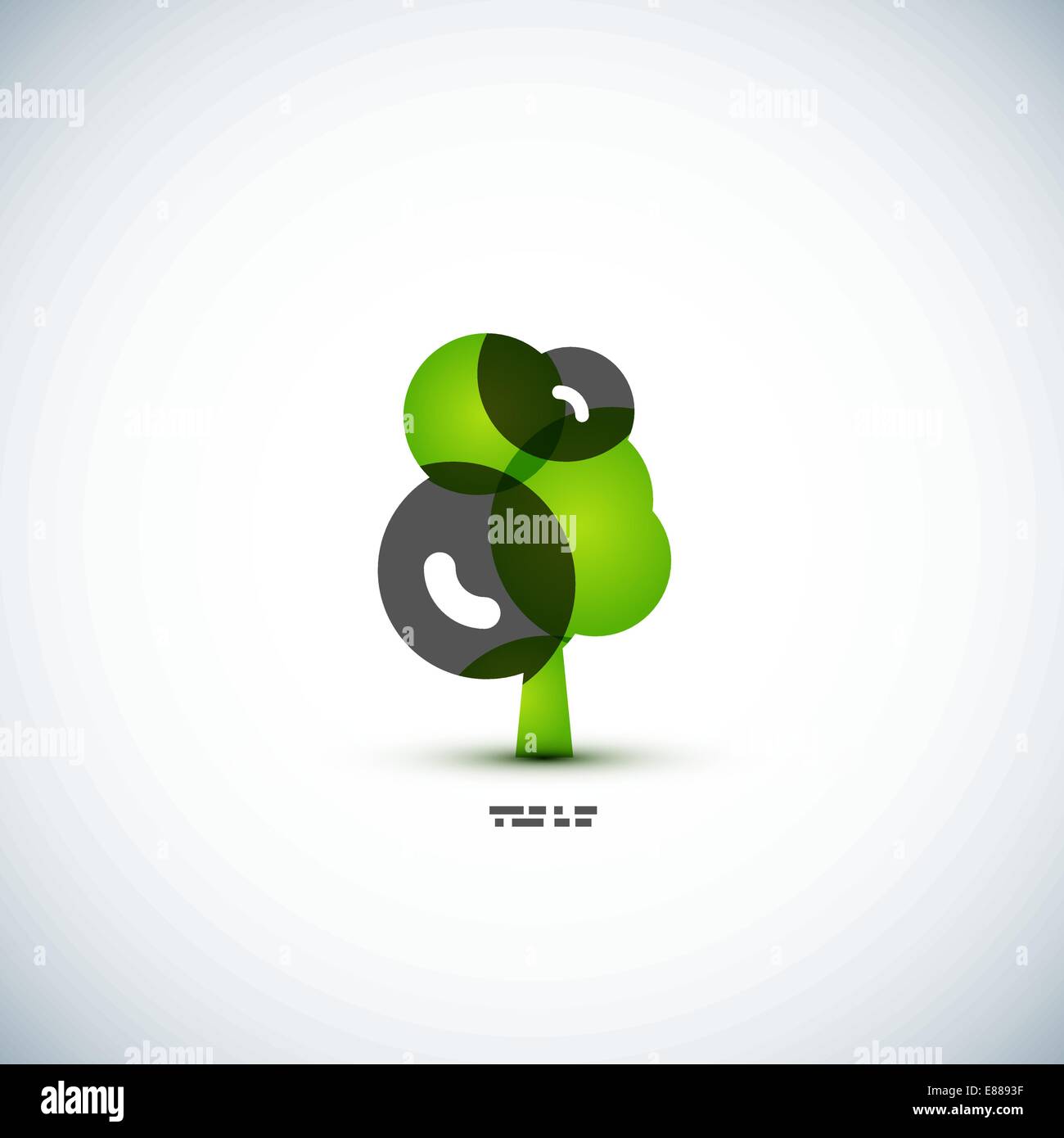 Eco green tree concept Stock Vector Image & Art - Alamy