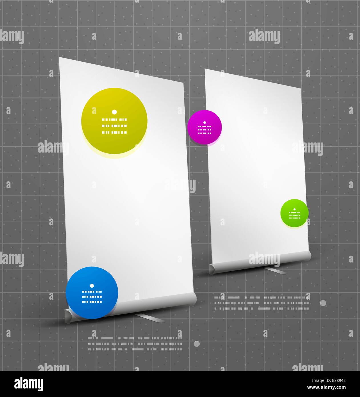 Glossy screen ad vector design Stock Vector Image & Art - Alamy