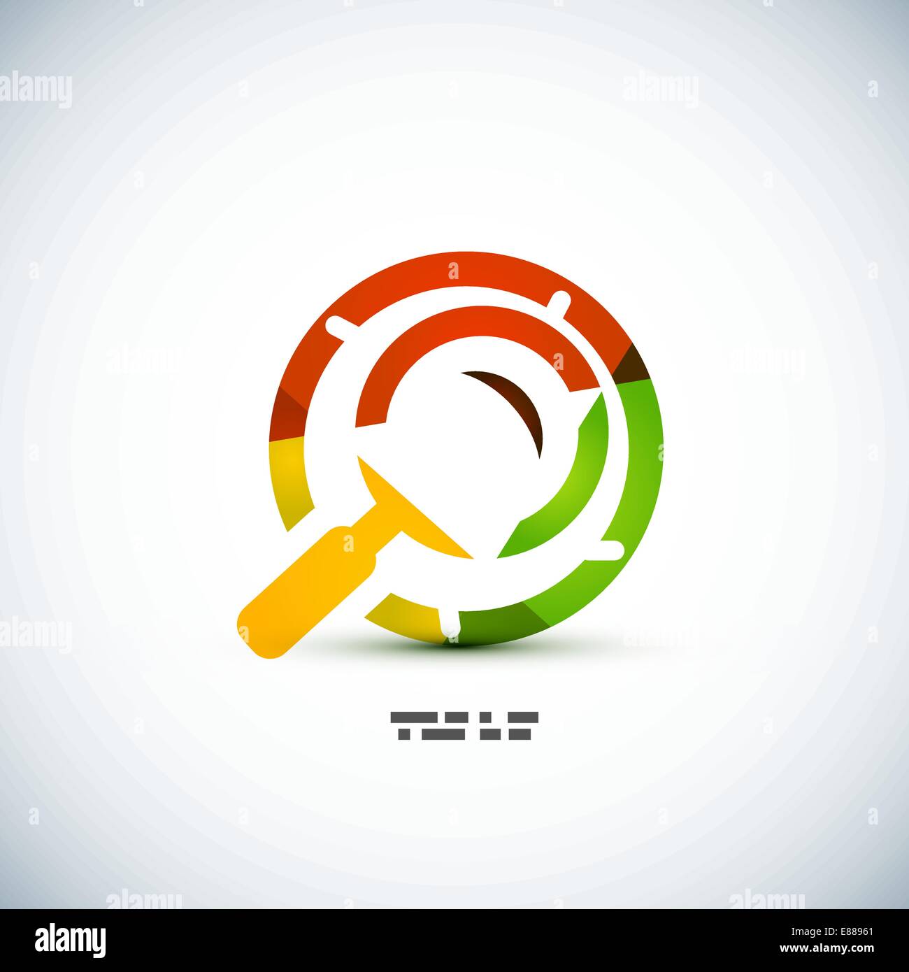 Search magnifying glass vector concept Stock Vector Image & Art - Alamy