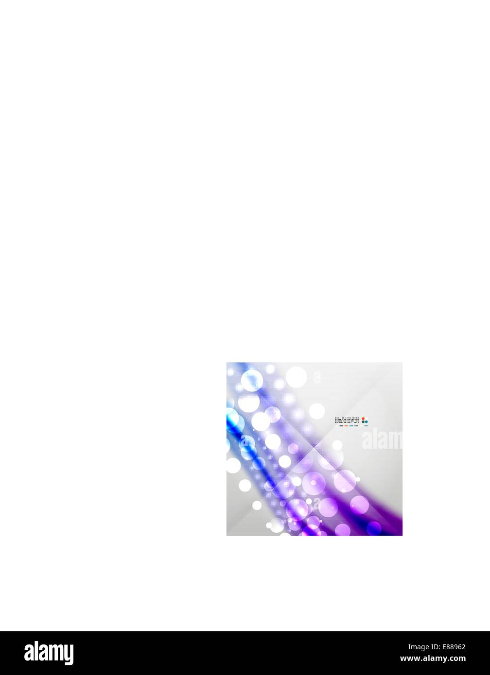 Blurred waves and lights modern abstract background Stock Vector Image ...