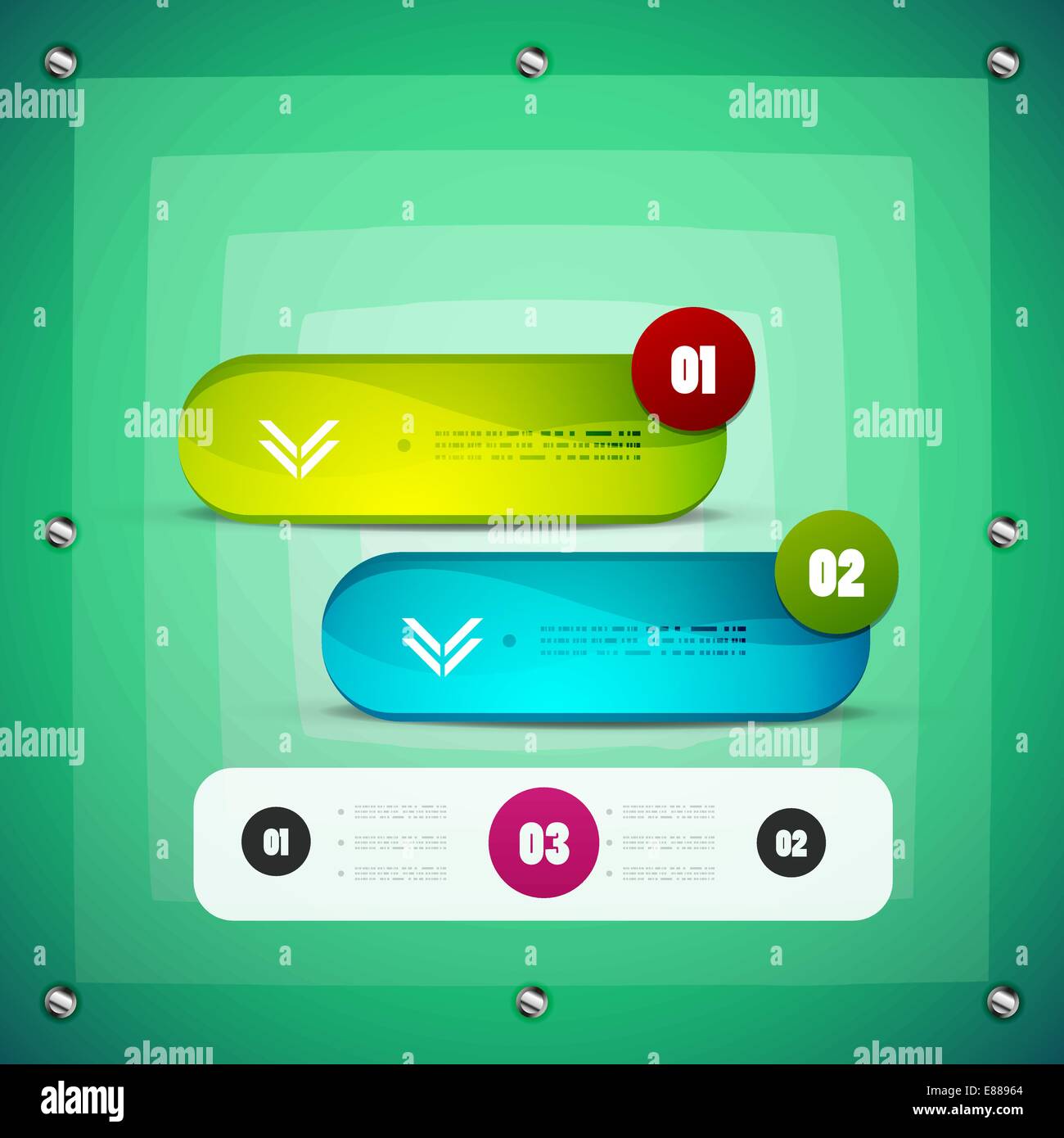 Options steps modern vector design template Stock Vector Image & Art ...