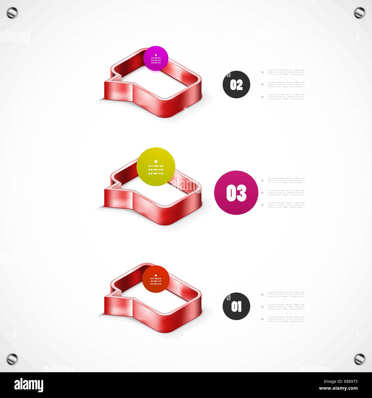 Option steps modern vector template Stock Vector Image & Art - Alamy