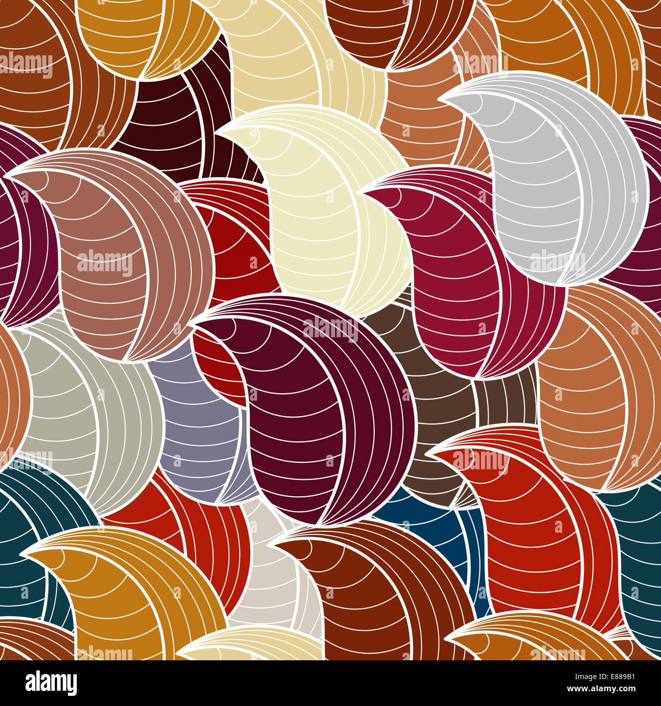 Stylized leaves hi-res stock photography and images - Alamy