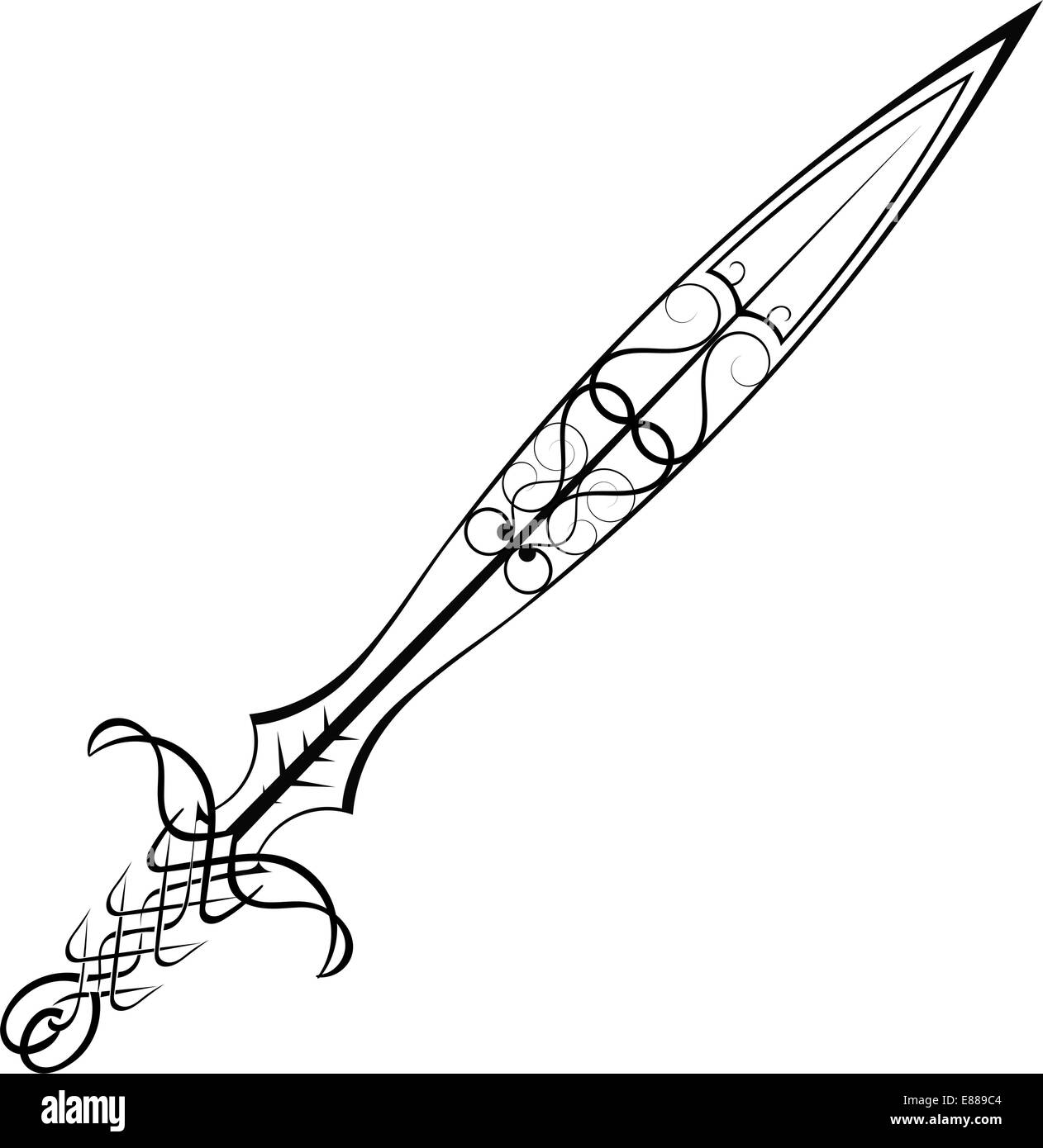 Broadsword Silhouette