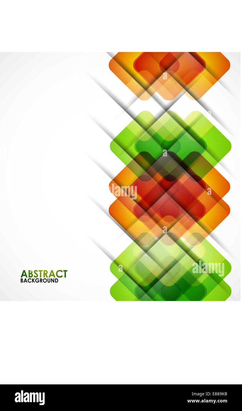 Geometrical squares modern template Stock Vector Image & Art - Alamy