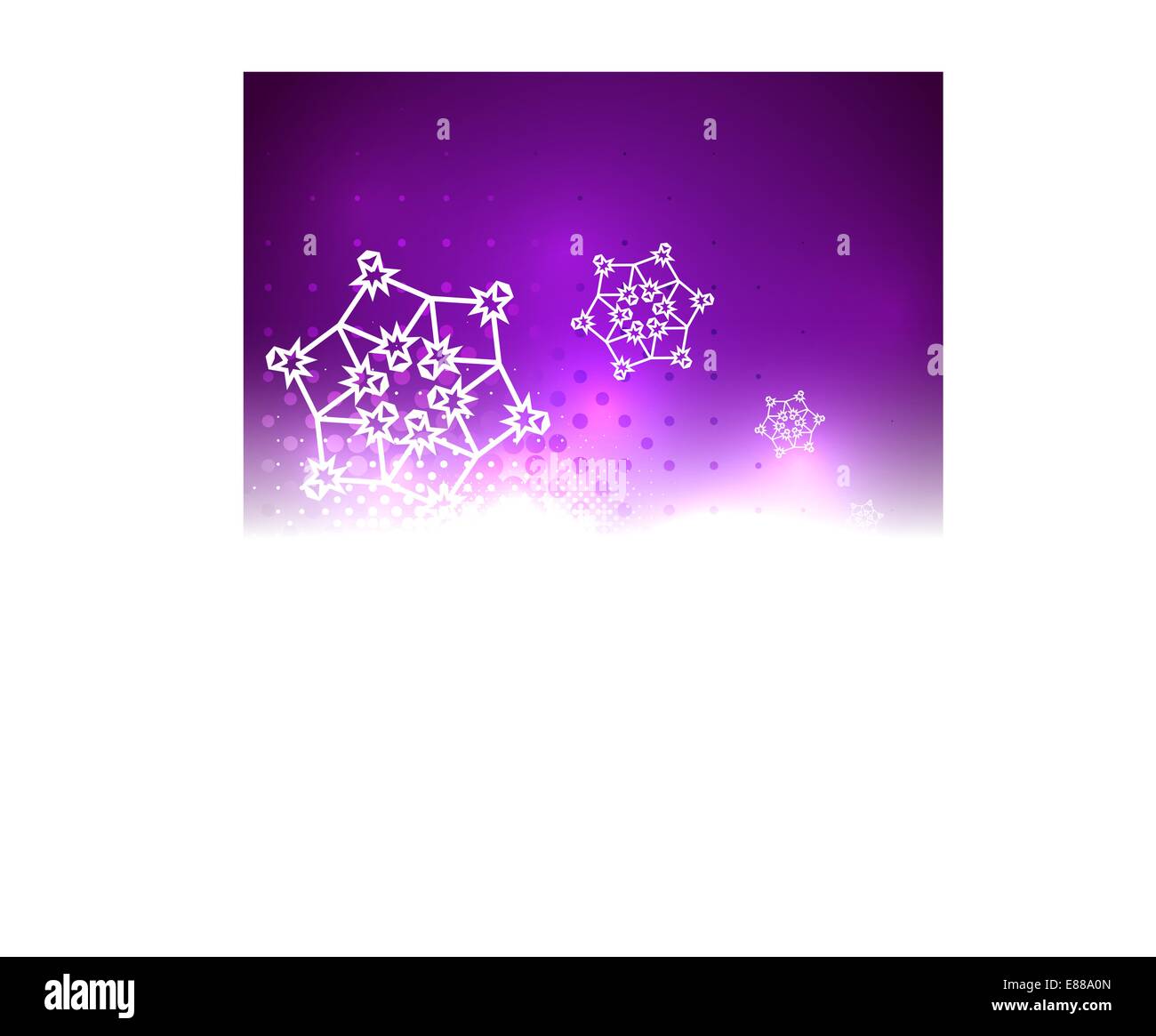 Purple vector snow Christmas background Stock Vector Image & Art - Alamy